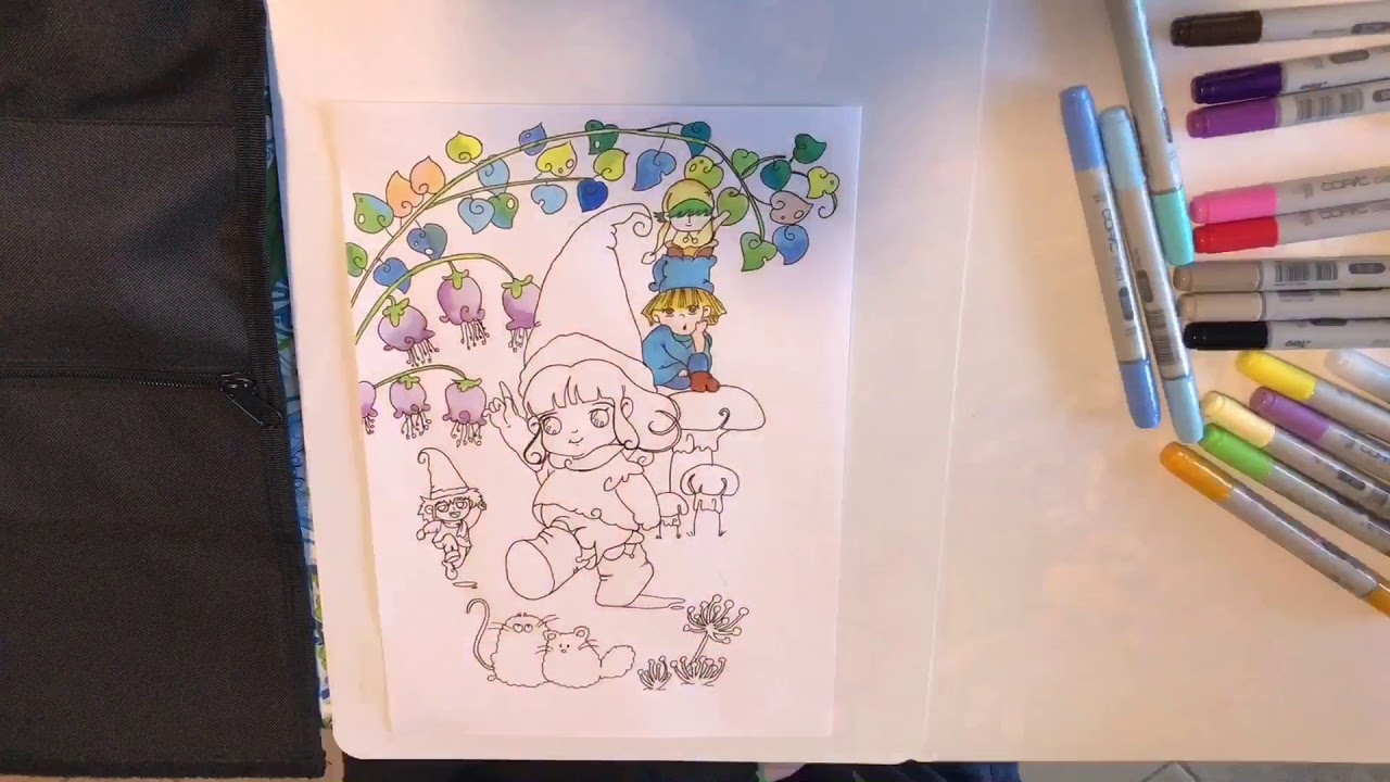 Coloriamo Memole - Drawing Memole - YouTube