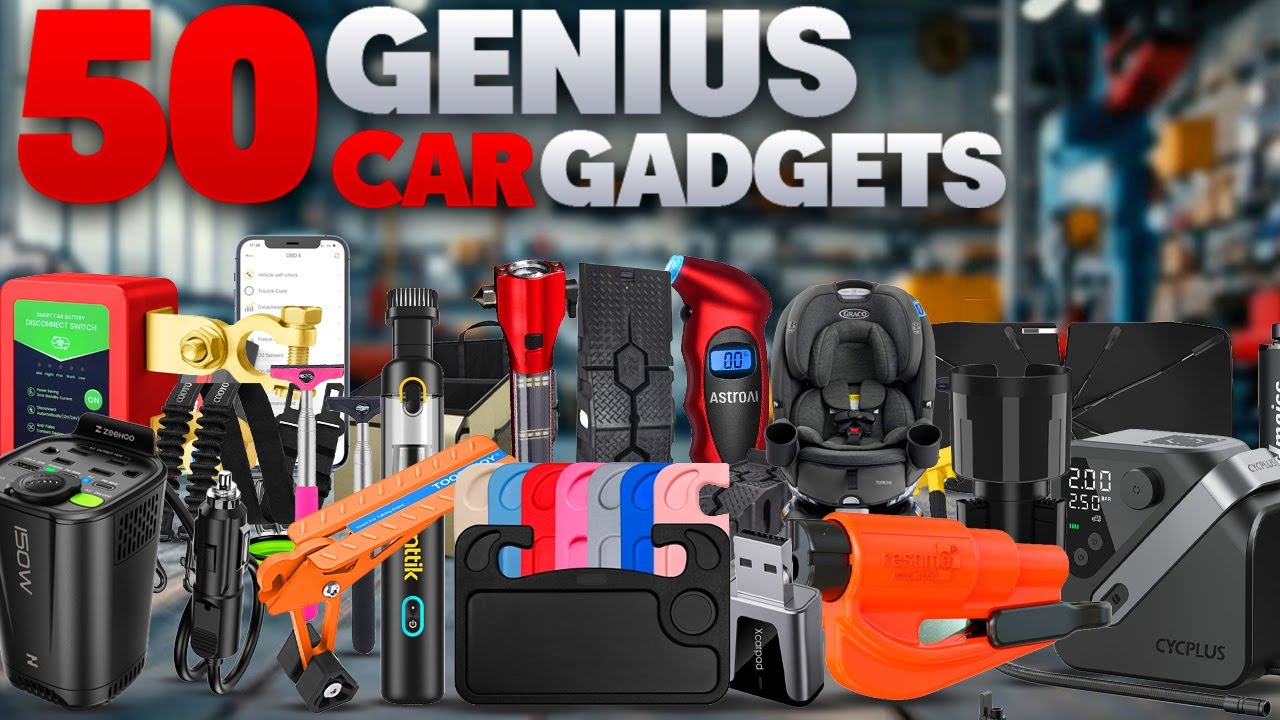 50 Genius Car Gadgets on Amazon That Will Make Driving Easier - YouTube