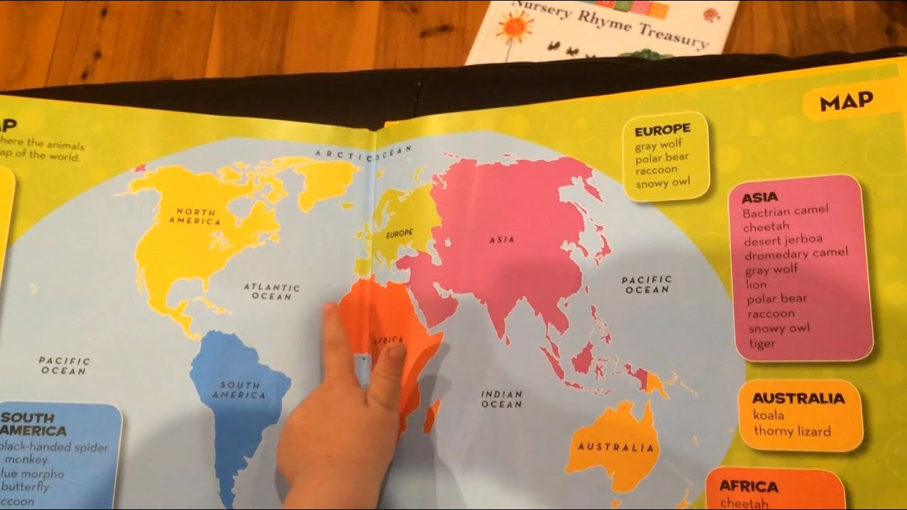 MAP OF THE WORLD - CAN AYLA WORK IT OUT? - YouTube