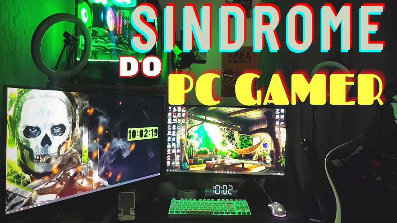 Síndrome do PC GAMER, 5 dicas para acabar com a síndrome do pc gamer ...