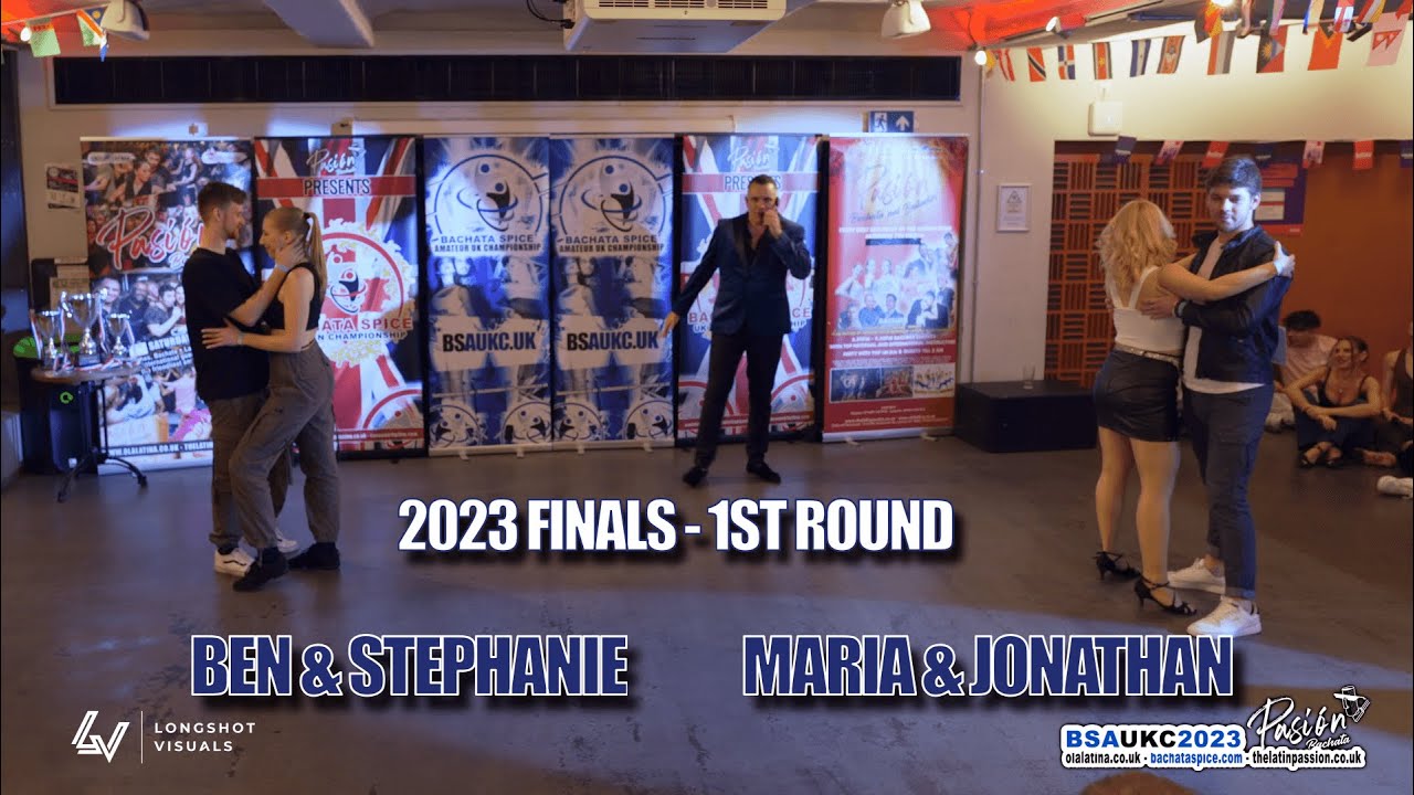BSAUKC 2023 Finals at Pasión All Dayer - Round 1 Dance 1 Maria & Jonathan and Ben & Stephanie ...