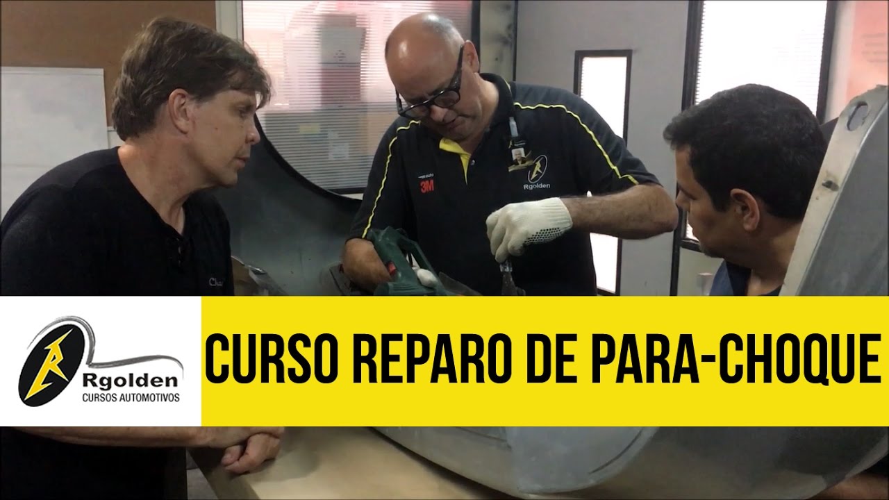 Curso Reparo De Para-Choque - Rgolden Cursos Automotivos - YouTube