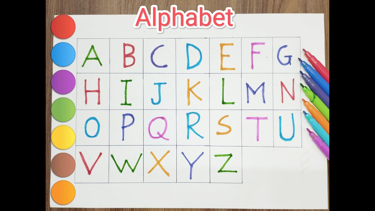 How To Write English Alphabet Letters ABCD Capital Letters Writing How To Write English Alphabet Letters ABCD Capital Letters Writing