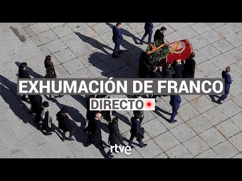 EXHUMACIÓN DE FRANCO EN DIRECTO