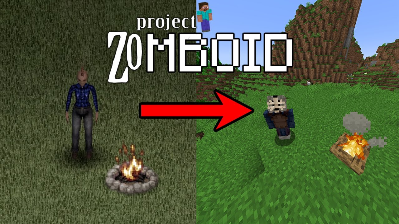 I Turned Minecraft Into Project Zomboid - YouTube