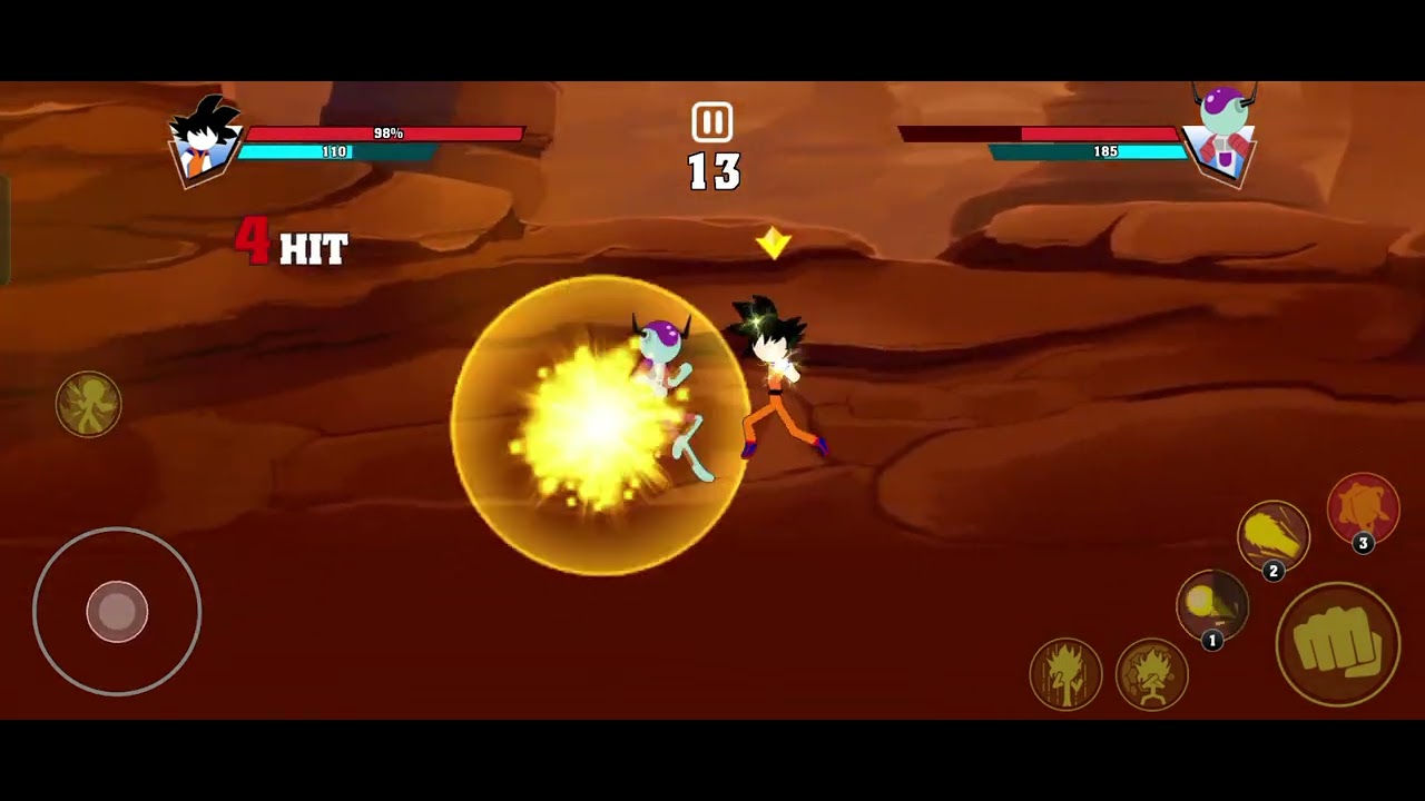 stickman dragon ball Z battle - YouTube