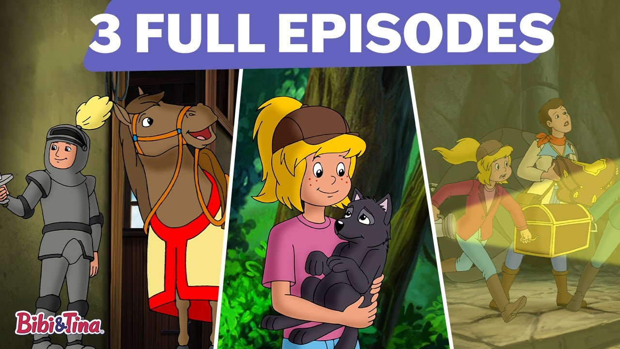 Bibi and Tina - 3 FULL EPISODES - YouTube