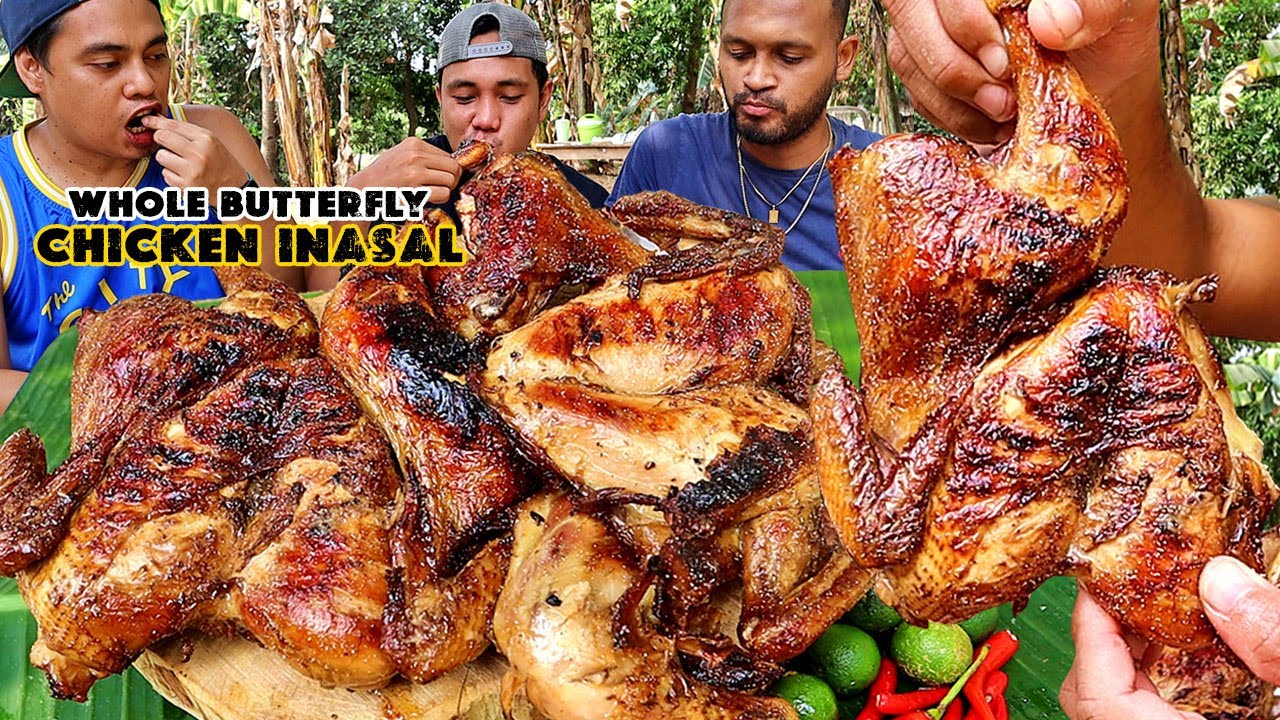 WHOLE BUTTERFLY CHICKEN INASAL - YouTube