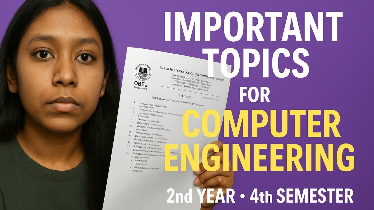 Must-Watch! 4th Semester Important Topics for Computer Engineering ...