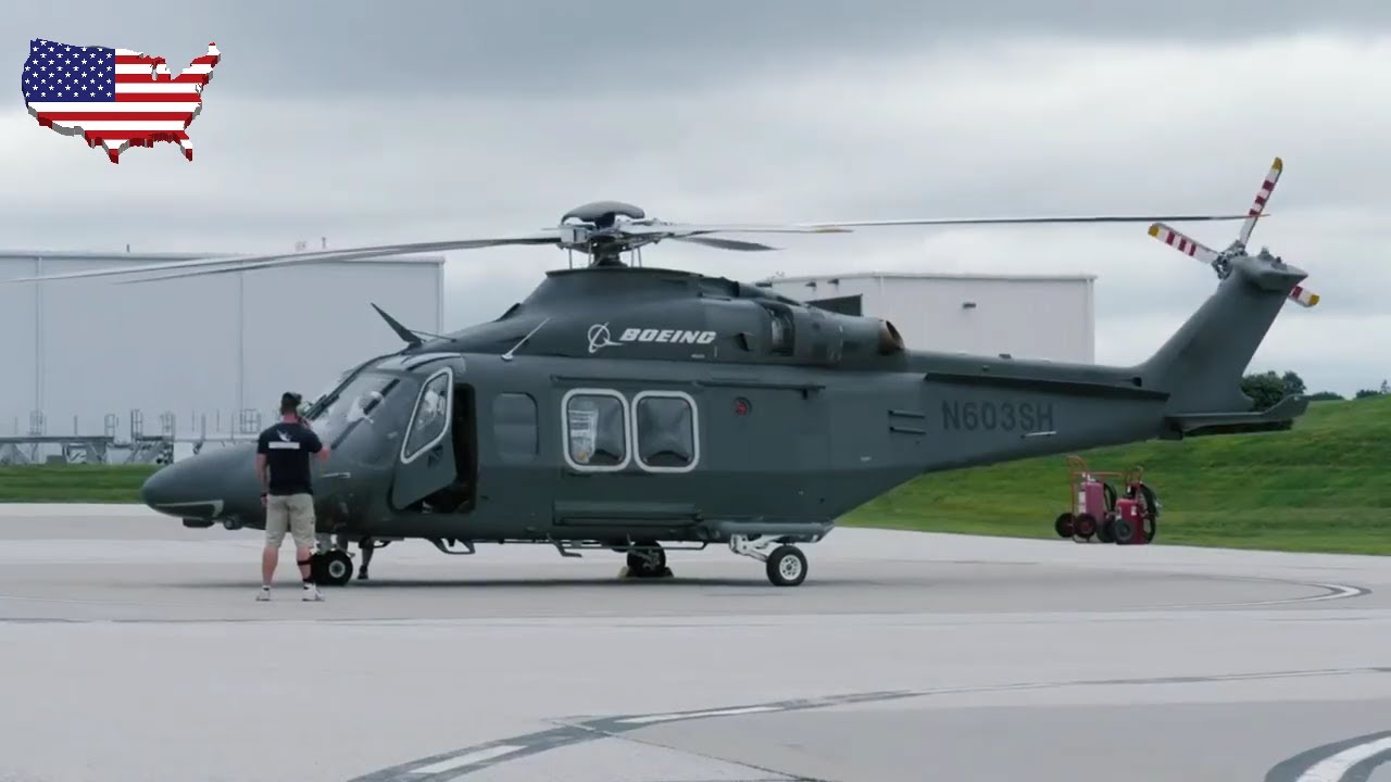 The first production MH-139A aircraft entered final assembly - YouTube