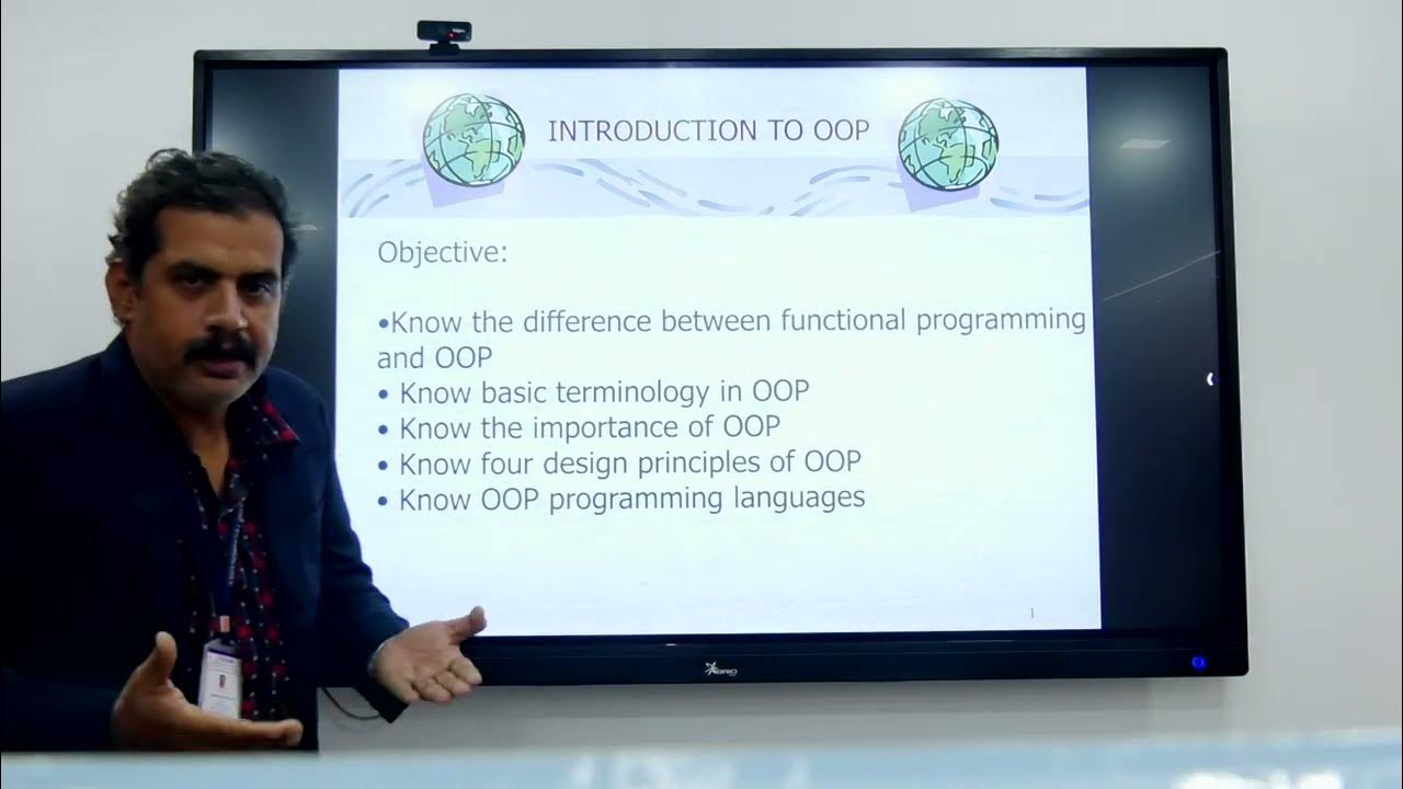 Lecture on Introduction to Object Oriented Programming | Prof. S. Lakshmi Narasimhan | JJCET ...