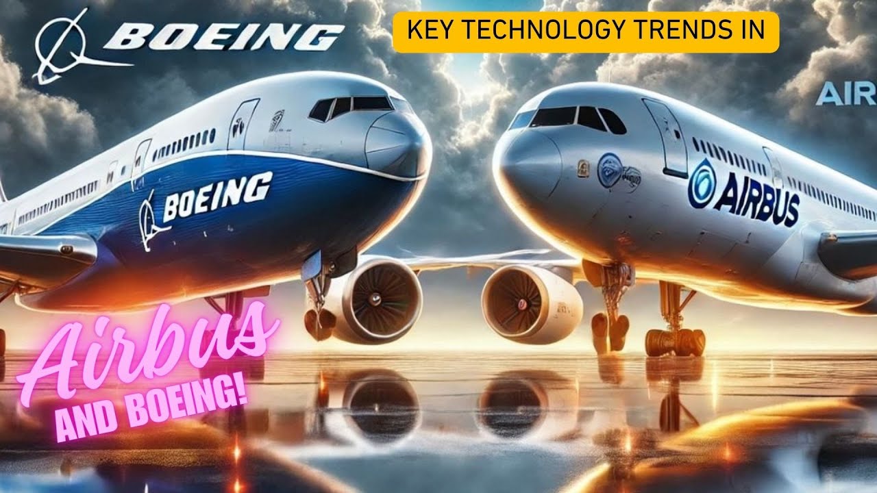 Key Technology Trends in Airbus & Boeing Aircraft - YouTube
