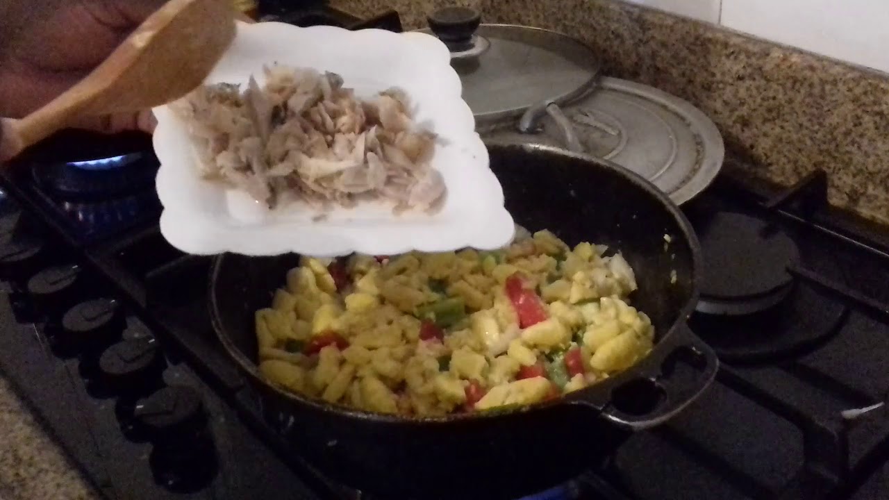 HOW TO COOK THE BEST ACKEE & SALT FISH DISH (JAMAICA'S NATIONAL DISH ...