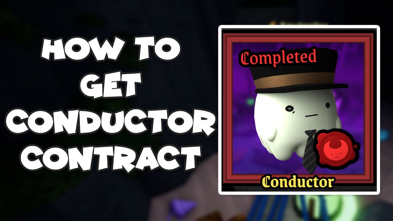 How to get Conductor Contract in Tower Heroes | ROBLOX - YouTube