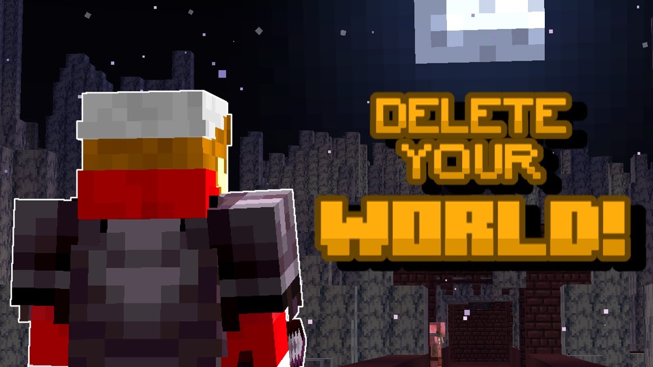 Four Instances Where Deleting Your World is the Only Option! Minecraft ...