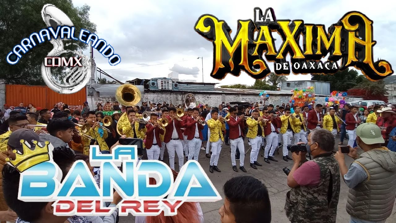 Org. Calvario y Amigos | La Banda Del Rey FT. Banda La Maxima De Oaxaca ...