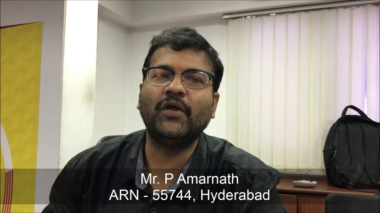 Mr P Amarnath from Hyderabad shares his experience on OFA - YouTube