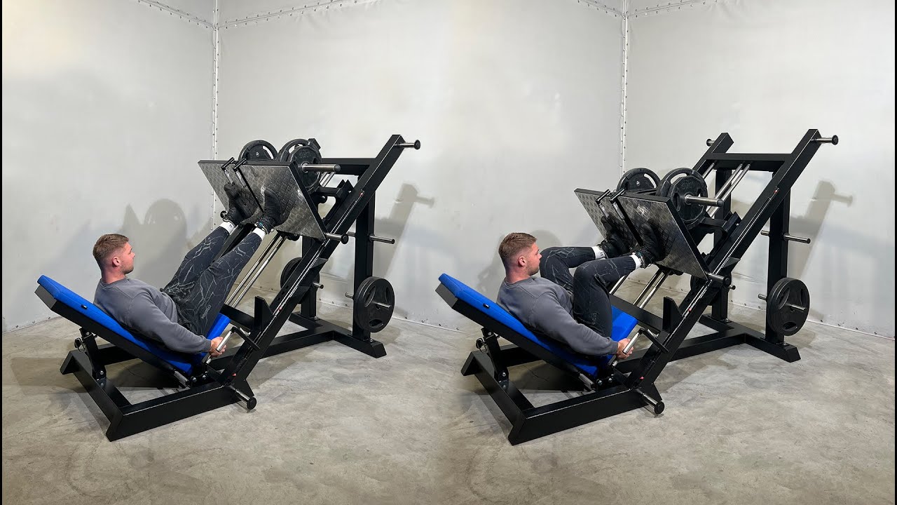 Gymfactory.eu / Leg Press Machine (D3X) - YouTube