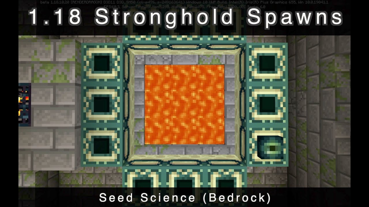 Minecraft 1.18, How Do Stronghold Spawns Work? (Bedrock) - YouTube
