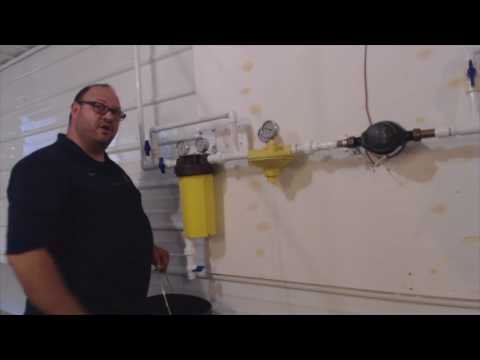 Watering System Backflush a Water Filter - YouTube