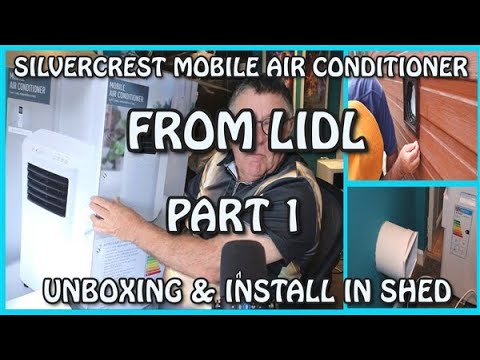 SilverCrest Portable Air Conditioner from Lidl Part 1 of 2 - YouTube