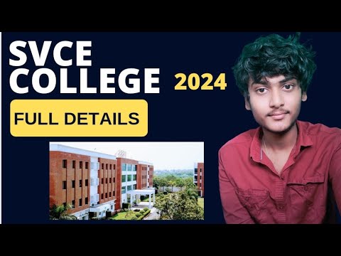 Svce College tirupati|| Svce Tirupati Full Details . - YouTube