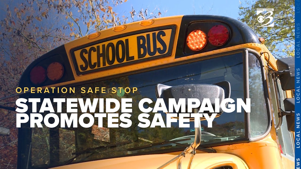 Safety School Bus Stop
