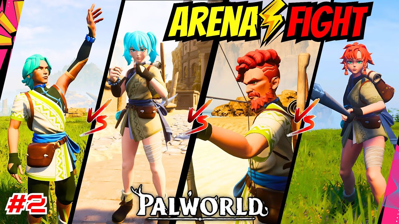 1v1 fight with Friends In Arena #2 |Palworld Multiplayer| |NJ GAMING| #palworld #gameplay - YouTube