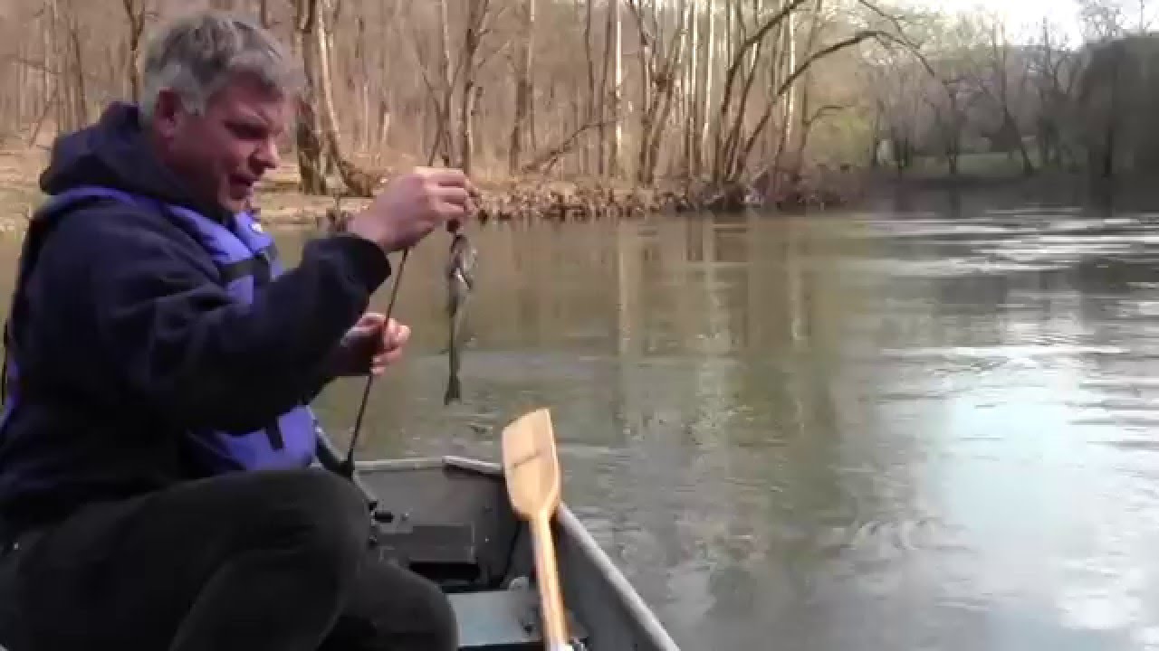 Spring Smallmouth Fishing on the Juniata River - YouTube
