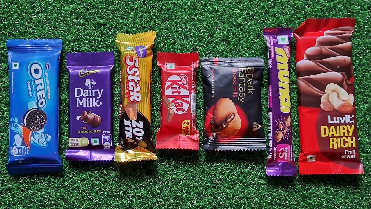 Oreo vs Dairy milk vs 5star vs KitKat vs dark fantasy vs Munch vs luvlt ...