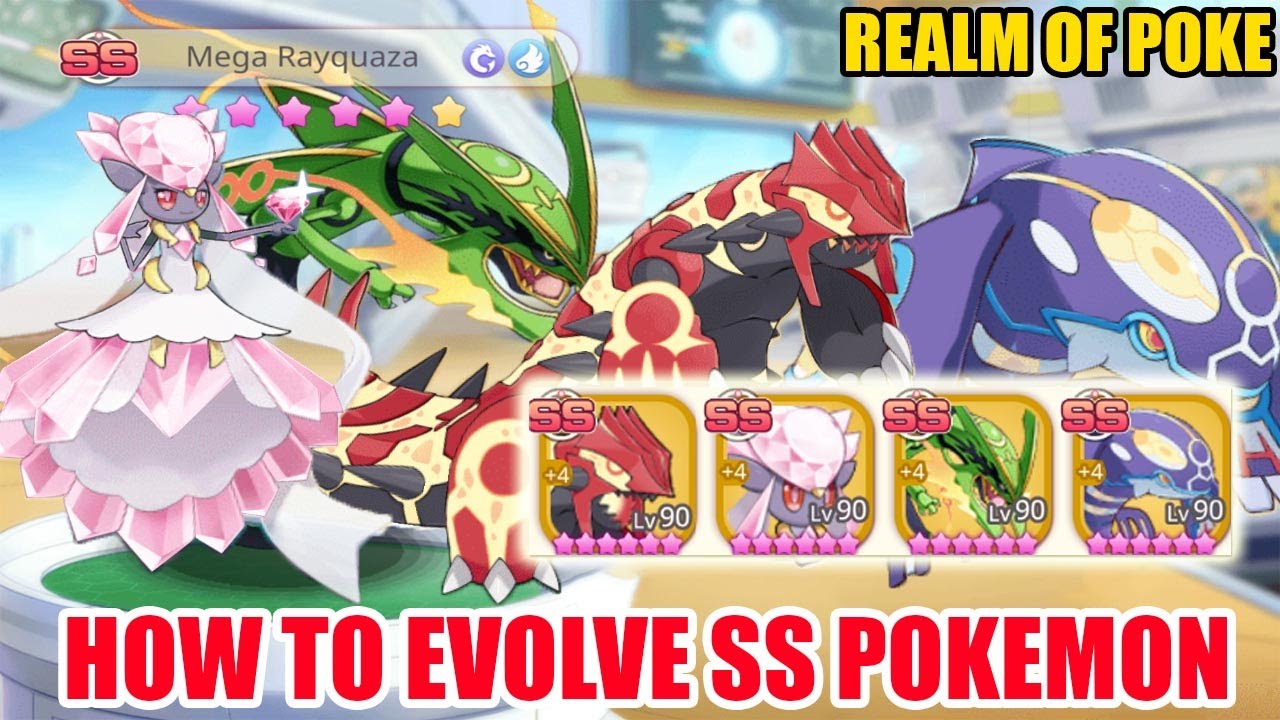 Realm Of Poke - How To Evolve SS Pokemon - YouTube