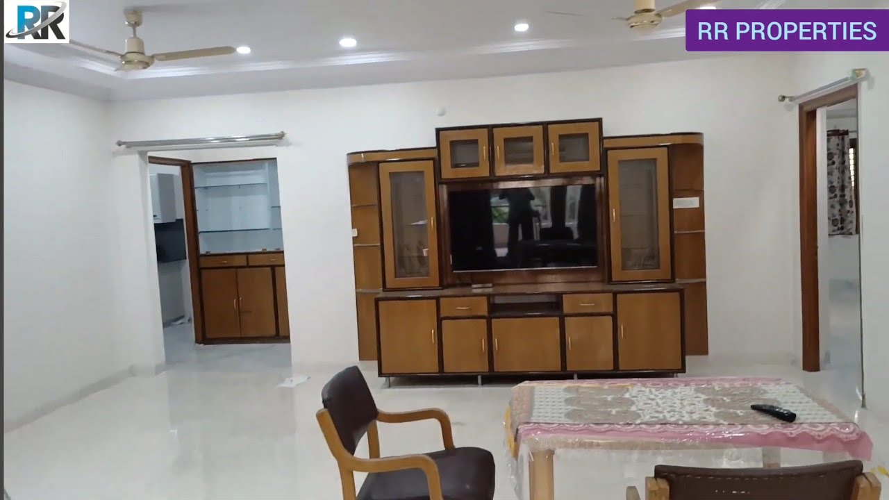 || 4BHK FURNITURE FLAT || HITECH CITY JUBILEE ENCLAVE || RR PROPERTIES || PROPERTY CODE : RR ...