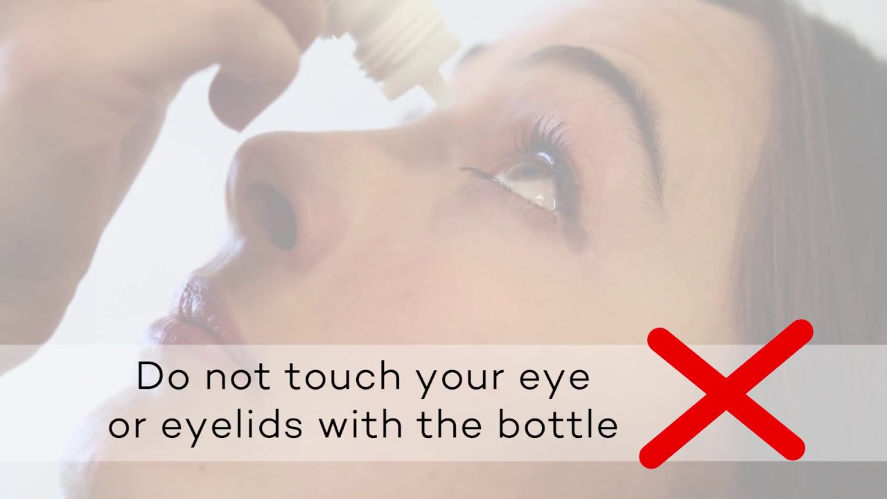 How to use Thea Dry Eye Drops - YouTube