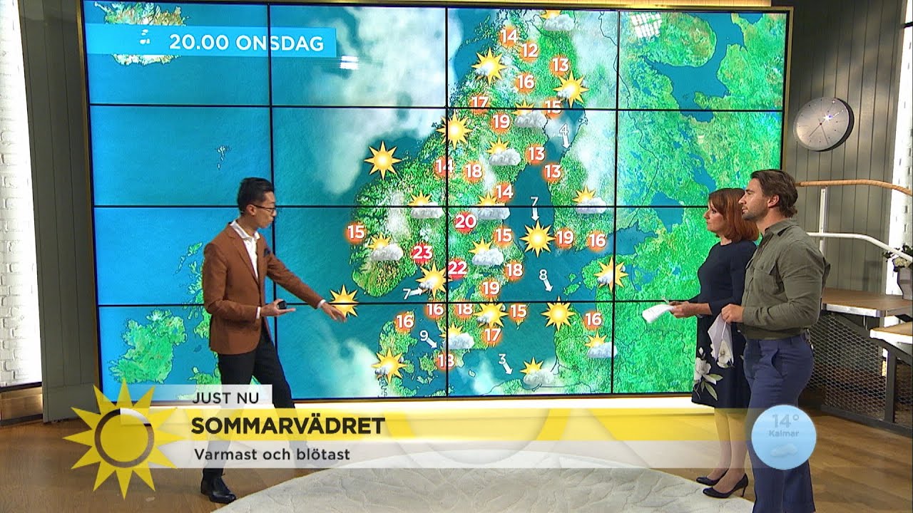 Nu kommer sol och värme! - Nyhetsmorgon (TV4) - YouTube