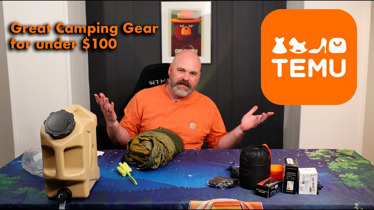 Temu Camping Haul - $100 - YouTube
