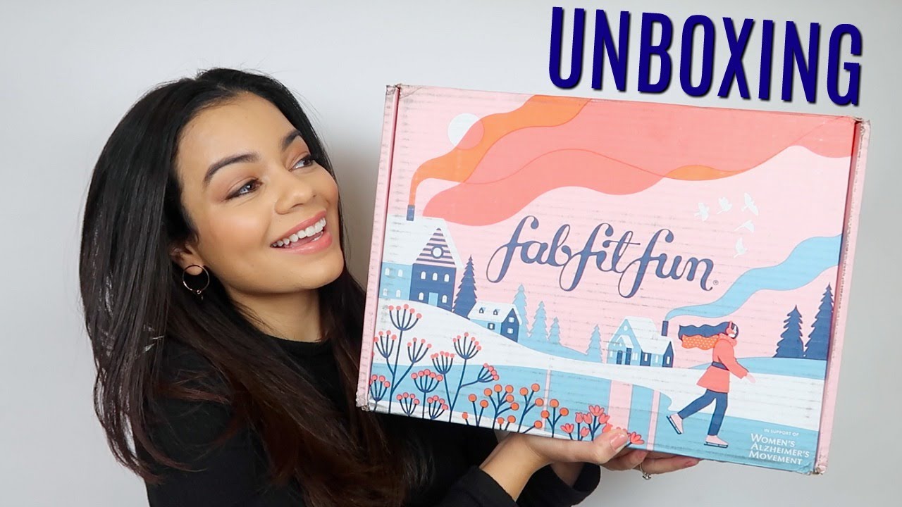 FABFITFUN WINTER BOX 2019 UNBOXING - YouTube