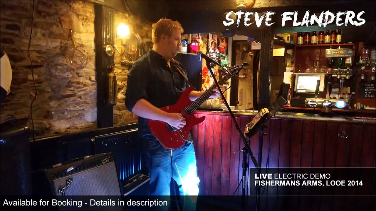 Steve Flanders Live Musician - Live Electric Demo 2014 - YouTube
