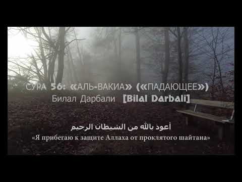 СУРА 56- «АЛЬ-ВАКИА» («ПАДАЮЩЕЕ»)  Билал Дарбали  [Bilal Darbali] بلال دربالي
