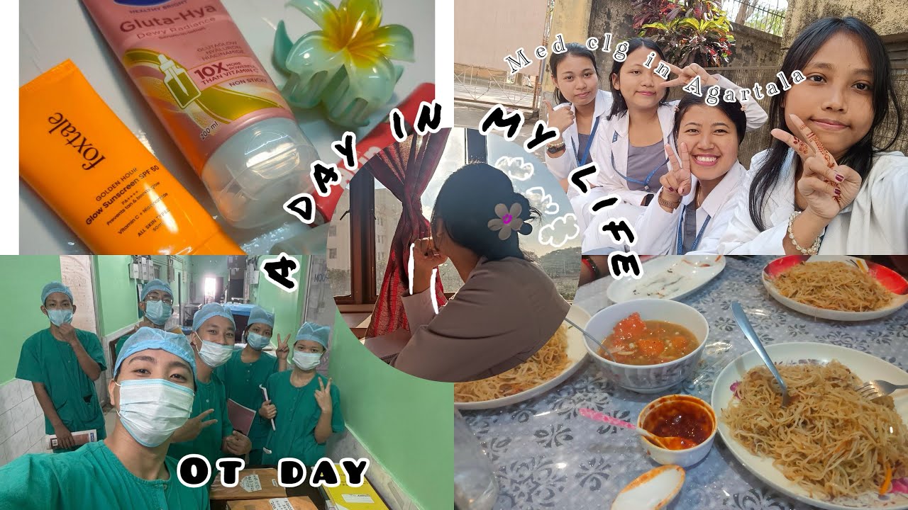 A Day in the life of a Final year MBBS student in Tripura,India || AGMC ...