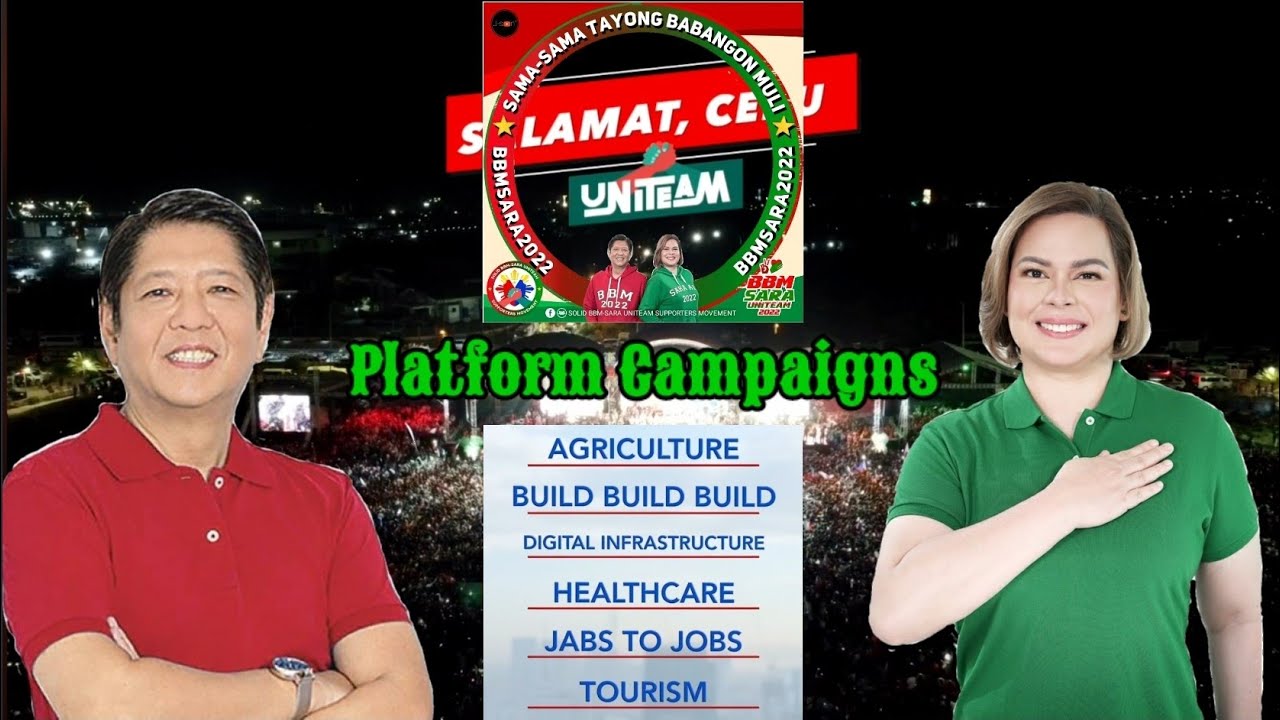 BBM-SARA most Memorable Campaign rally and Uniteam Platforms. - YouTube