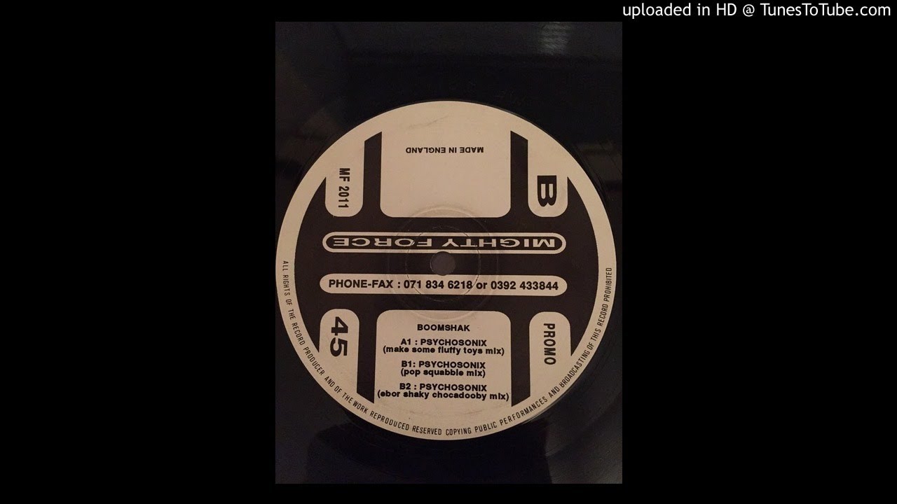 Boomshak - Psychosonix (Ebor Shaky Chocadooby Mix) - YouTube