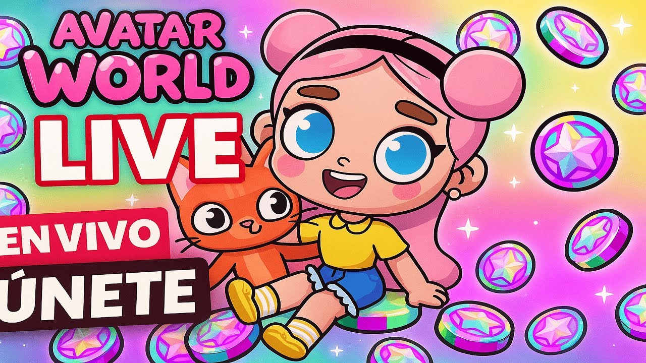 Avatar World Live Stream 🎮 New Update + Multiplayer ️ - YouTube