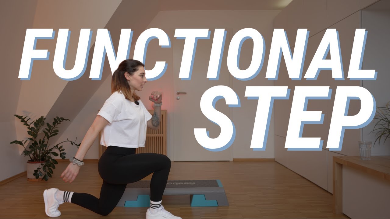 Functional Step | Step Workout | Kraft und Cardio mit Abfolge | Live ...