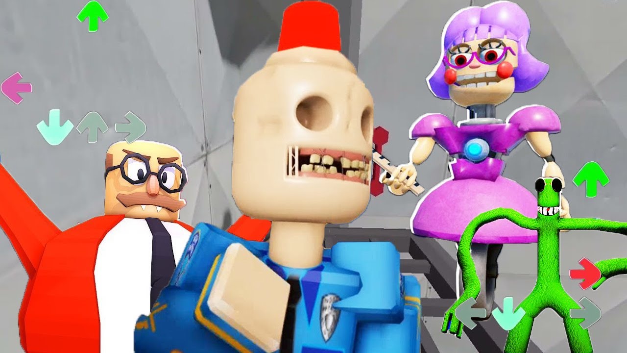 ROBLOX Scary Obby - Castle, Miss AniTron, Siren Cop's, Grumpy Gran ...