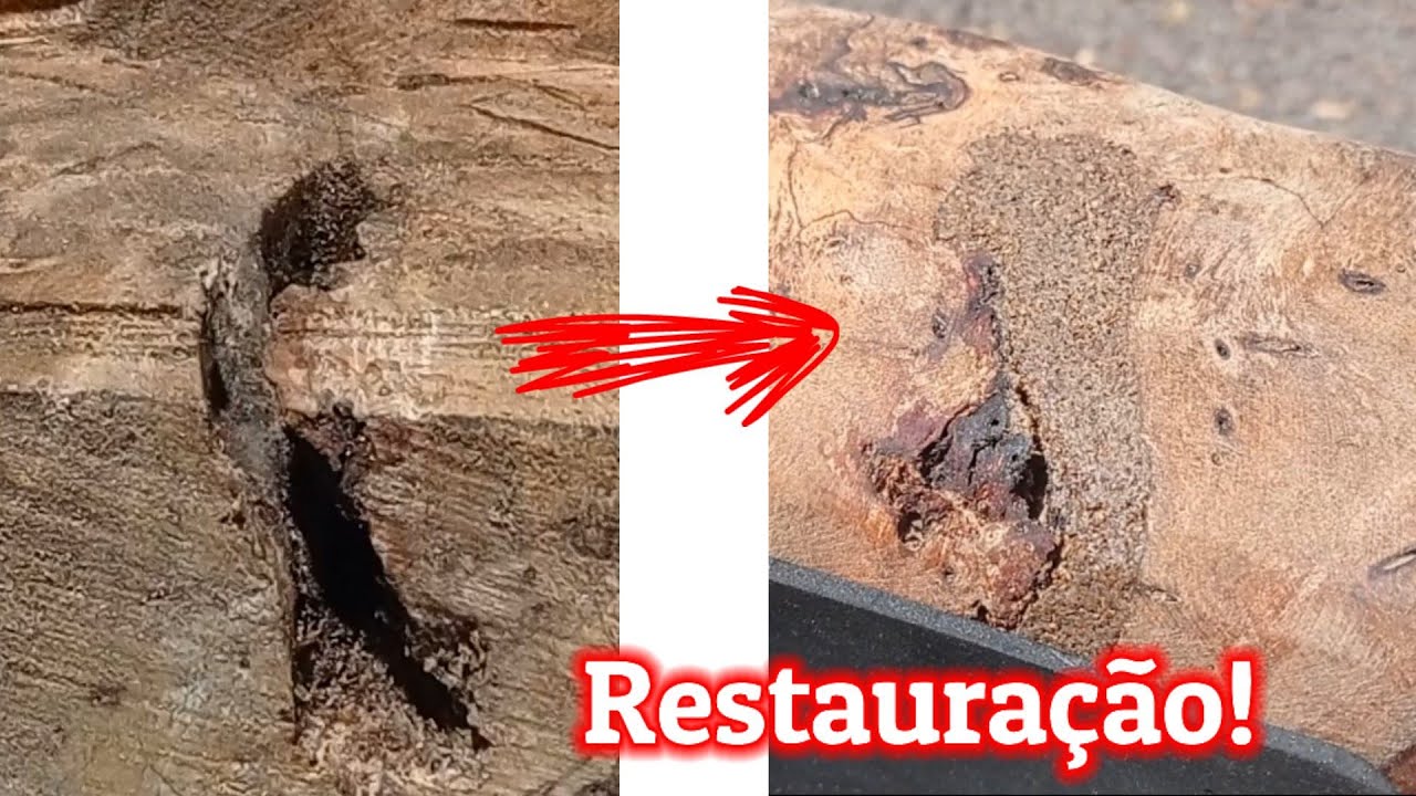 Como fazer pasta caseira para restaurar madeira. - YouTube