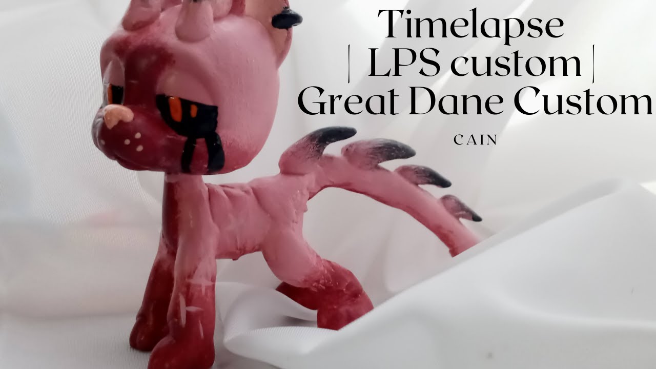 Timelapse | Cain LPS custom | Great Dane Custom - YouTube
