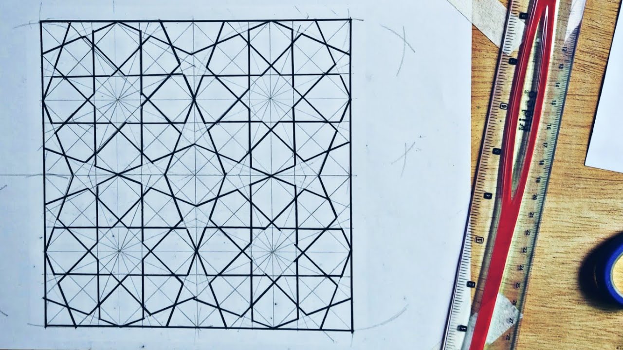 8 Fold Rosette Part 2 | Easy Construction - YouTube