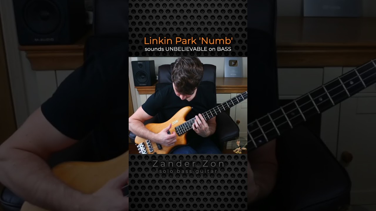 Linkin Park 'Numb' sounds unbelievable on bass! Chords - Chordify