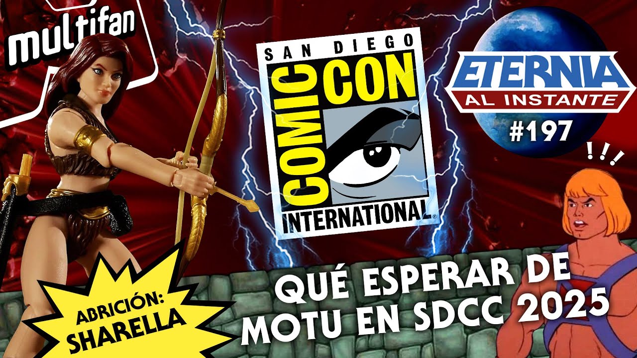 Masters of the Universe: Expectativas Motu SDCC 2025 / Unboxing ...