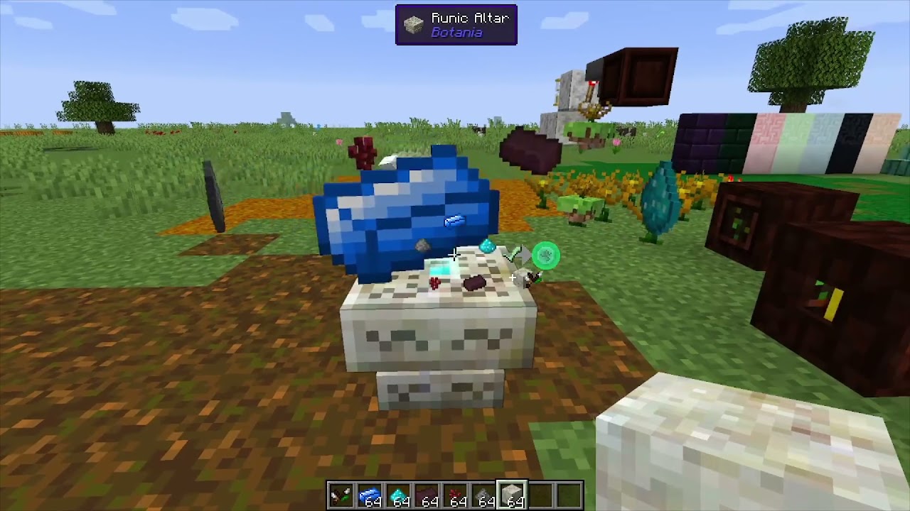 Botania: Fire rune - YouTube